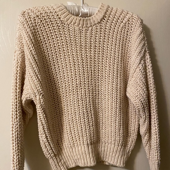 Babaa | Sweaters | Babaa Cotton Jumper No 8 Natural | Poshmark
